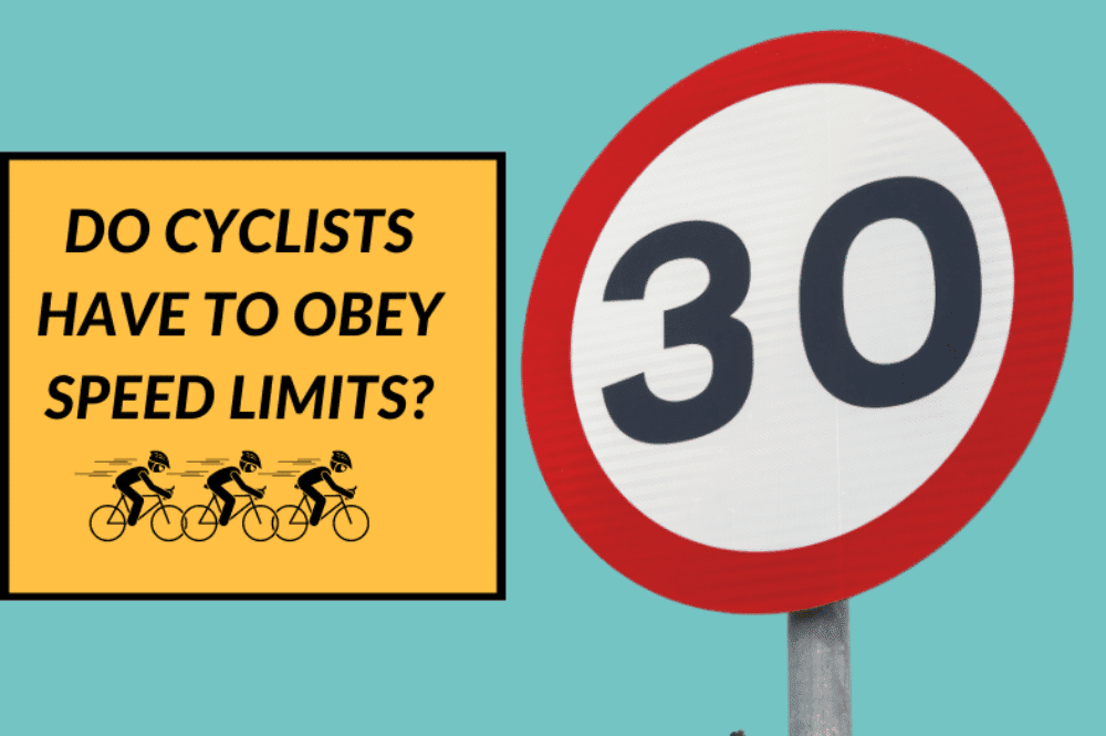 Do Cyclists Have to Obey Speed Limits?