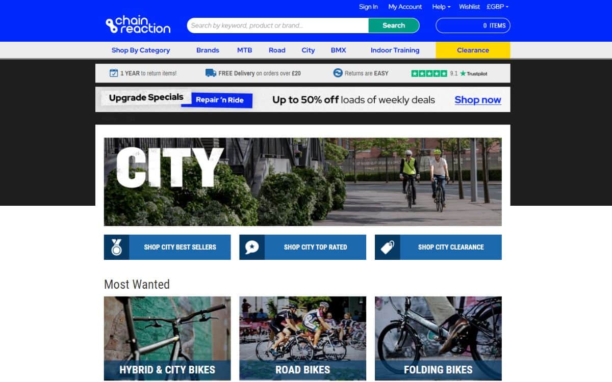 Where to Buy Bikes Online in the UK (10 Best Bicycle Shops)