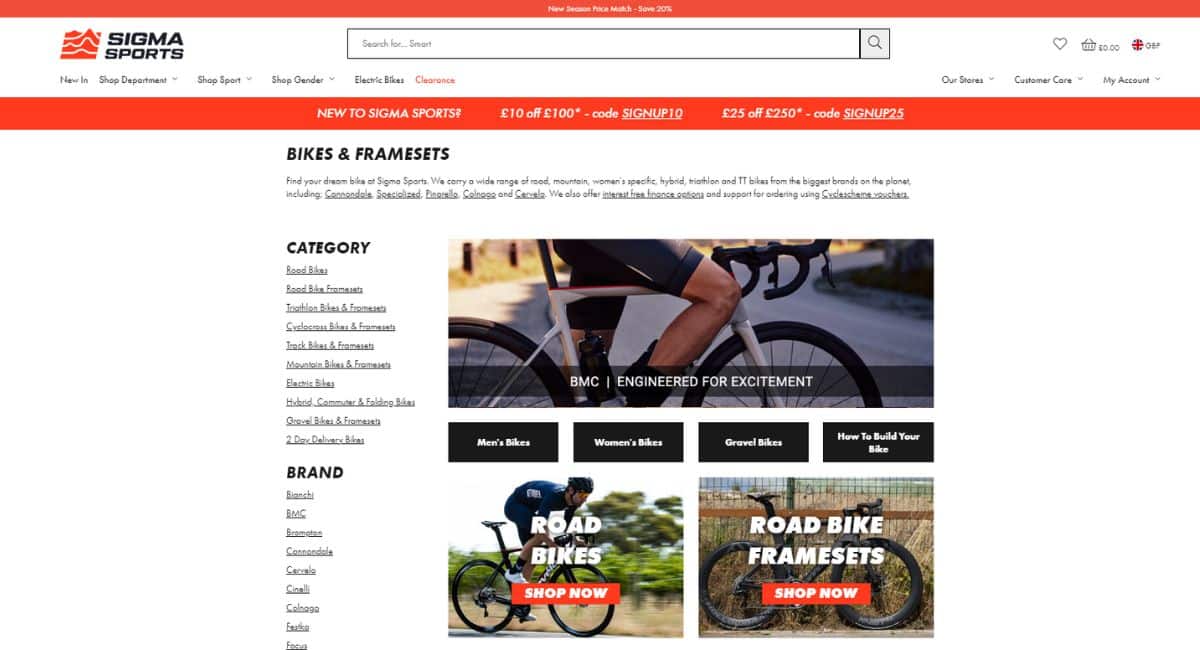 Where to Buy Bikes Online in the UK (10 Best Bicycle Shops)