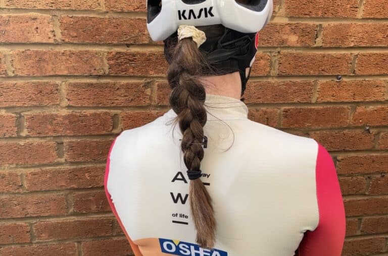 Cycling with Long Hair: Ponytails + Bike Helmets Tips