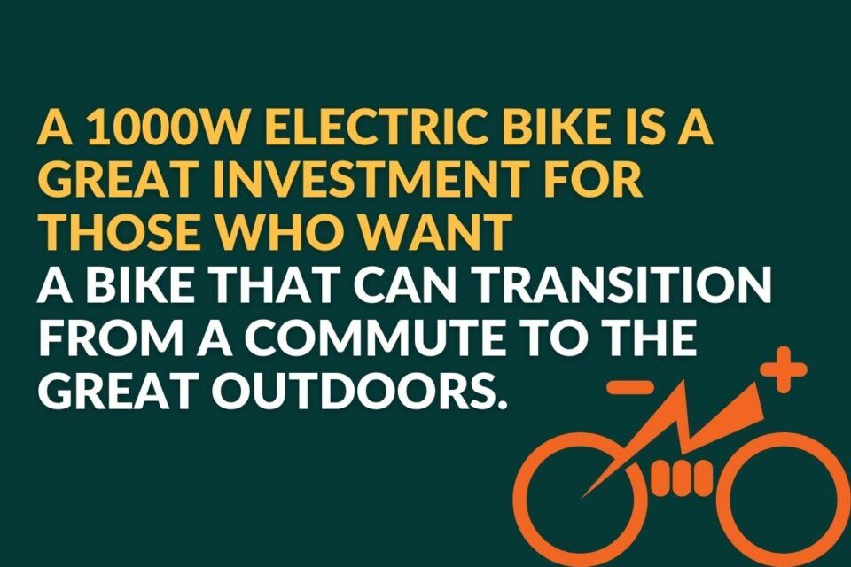 1000W Electric Bike Guide: Hills, Speed & Best 1000W E-Bikes