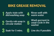 How to Get Bike Oil and Grease Out of Clothes (GUIDE)