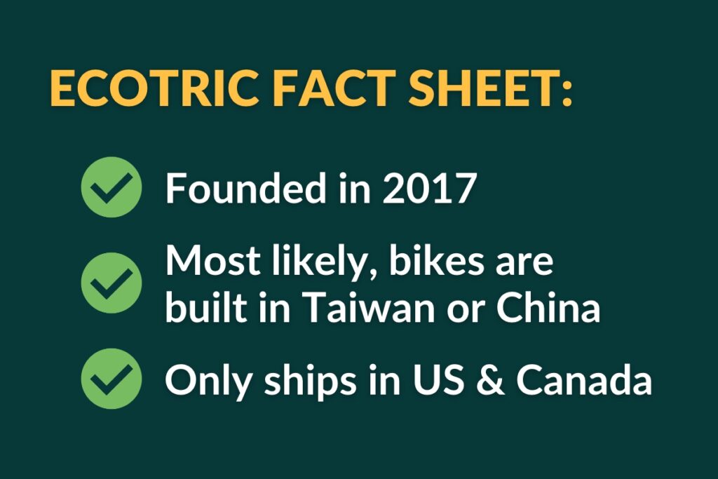 Ecotric Review: Are Ecotric's E-Bikes Actually Any Good?