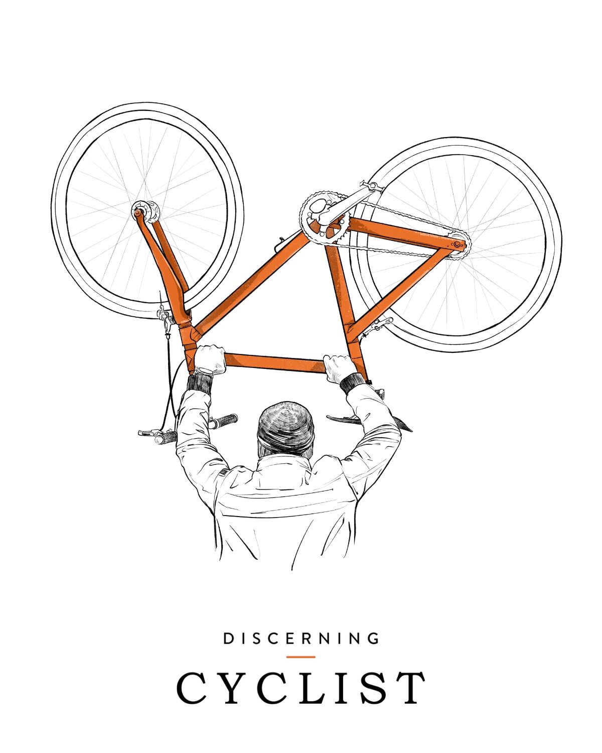 Cyclist Illustrations: 22 Beautiful Drawings of People on Bicycles