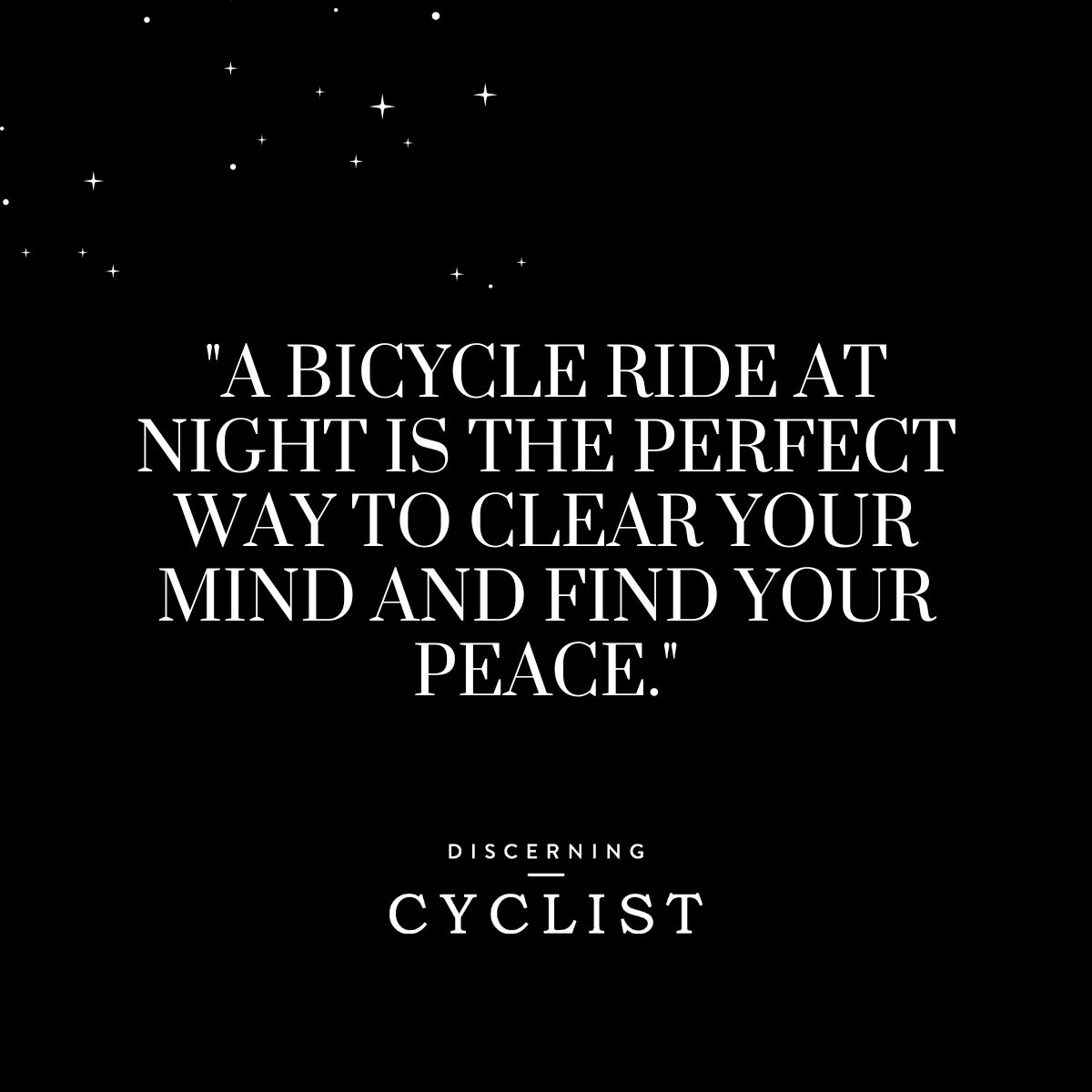 20 Evening Bike Ride Quotes to Inspire Night Riders