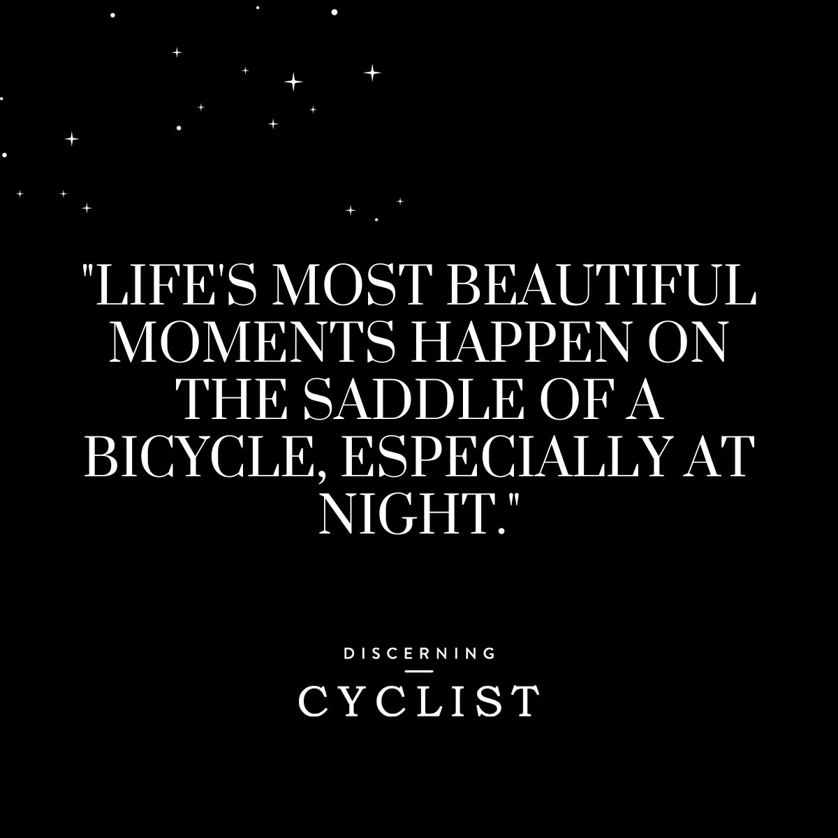 20 Evening Bike Ride Quotes to Inspire Night Riders