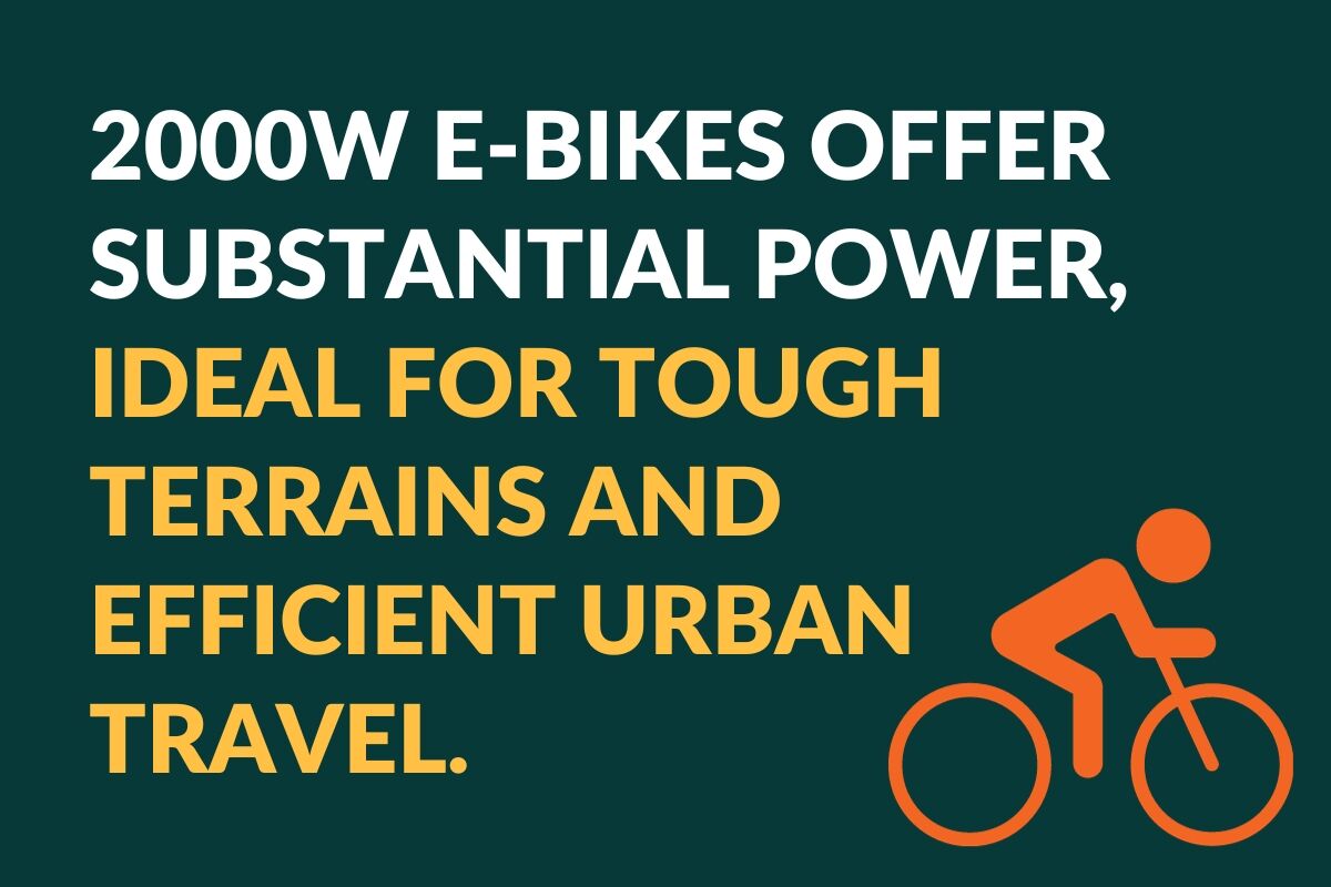 2000W Electric Bike Guide: Hills, Speed & Best 2000W E-Bikes