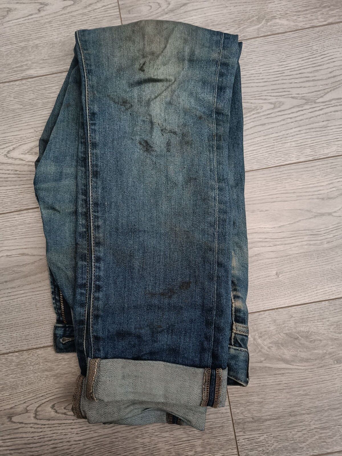 How to get bike grease out of clothing store